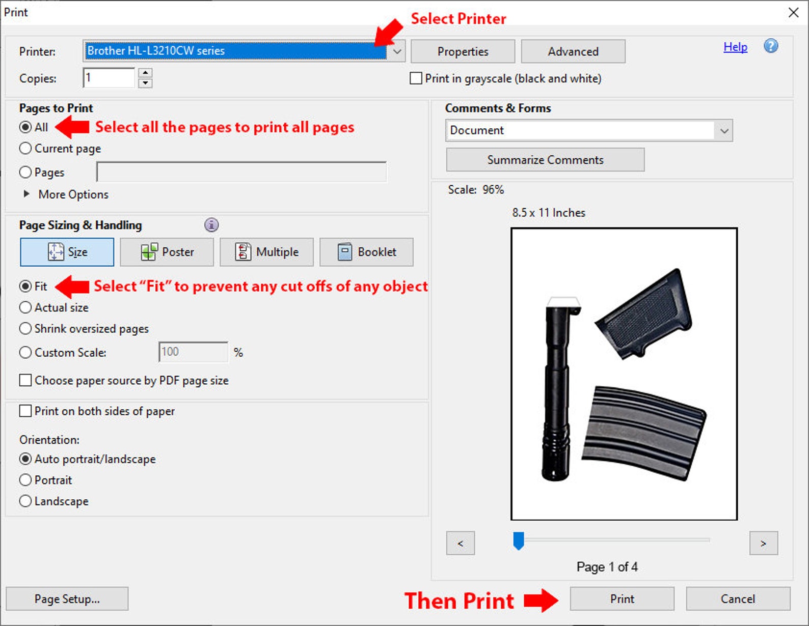 DIY Life Size M4/ AR-15 Rifle Cut Out *digital Download* - Etsy