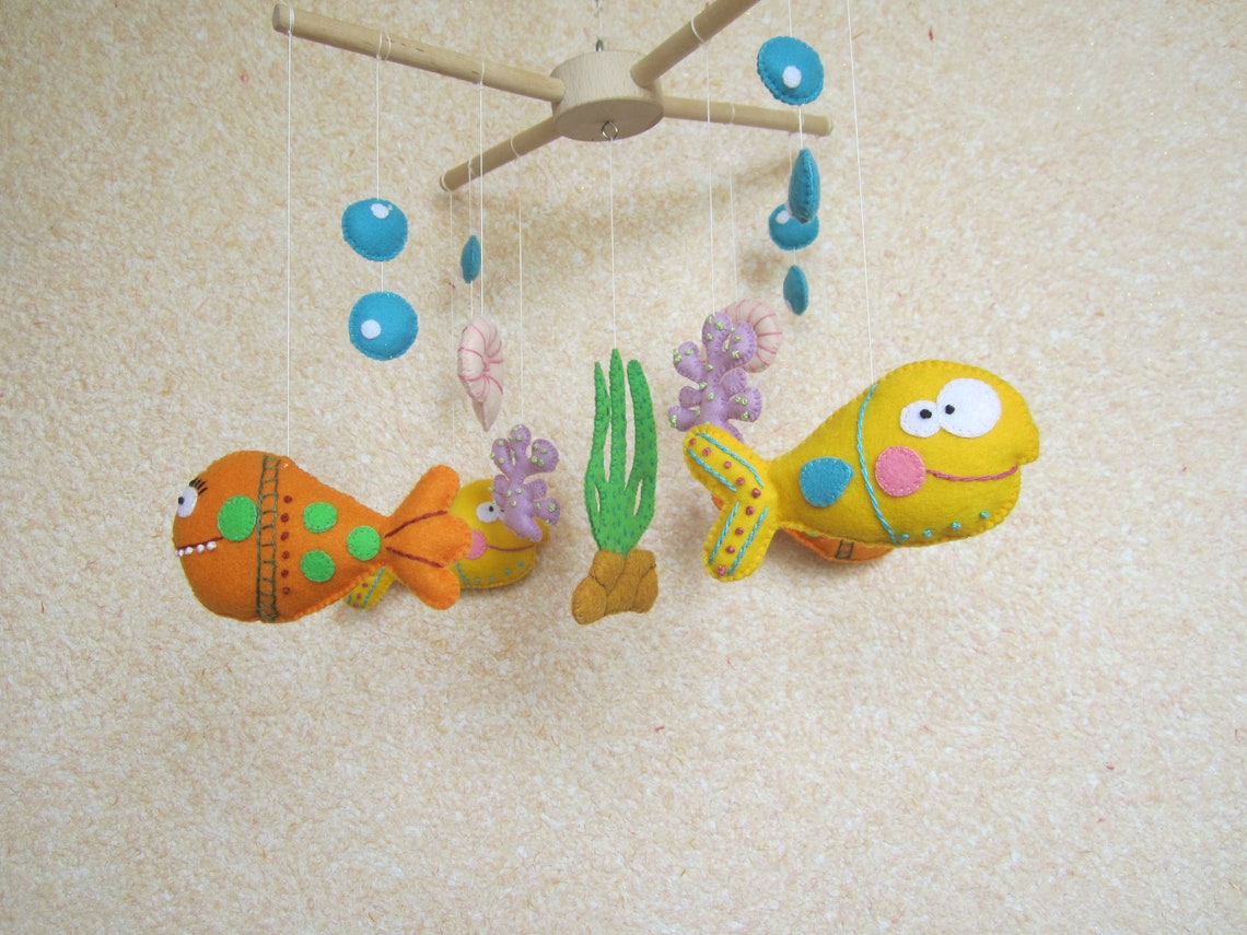 Sea Creatures Baby Mobile Ocean Mobile - Etsy
