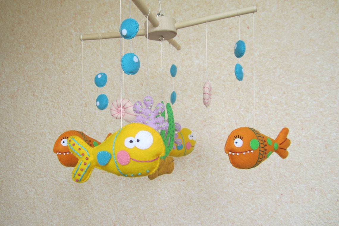 Sea Creatures Baby Mobile Ocean Mobile - Etsy