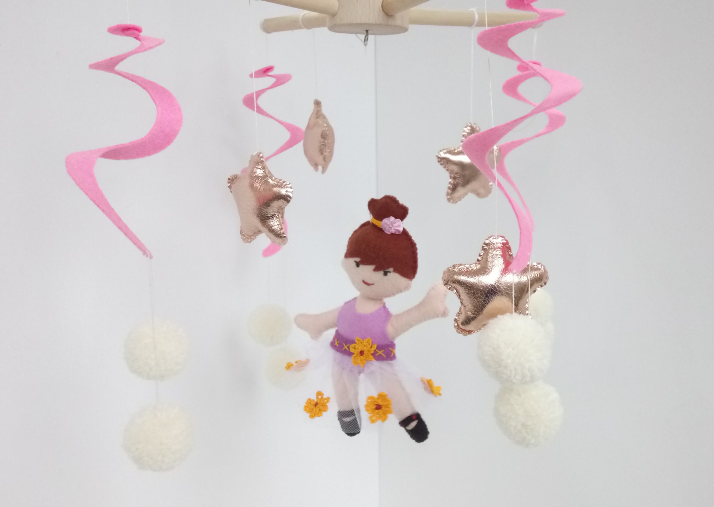 Ballerina Mobile, Ballet Baby Mobile - Etsy
