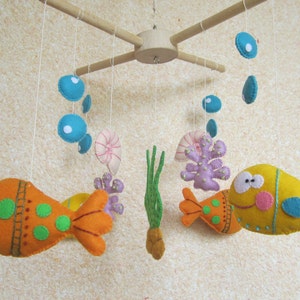 Sea Creatures Baby Mobile, Ocean Mobile - Etsy