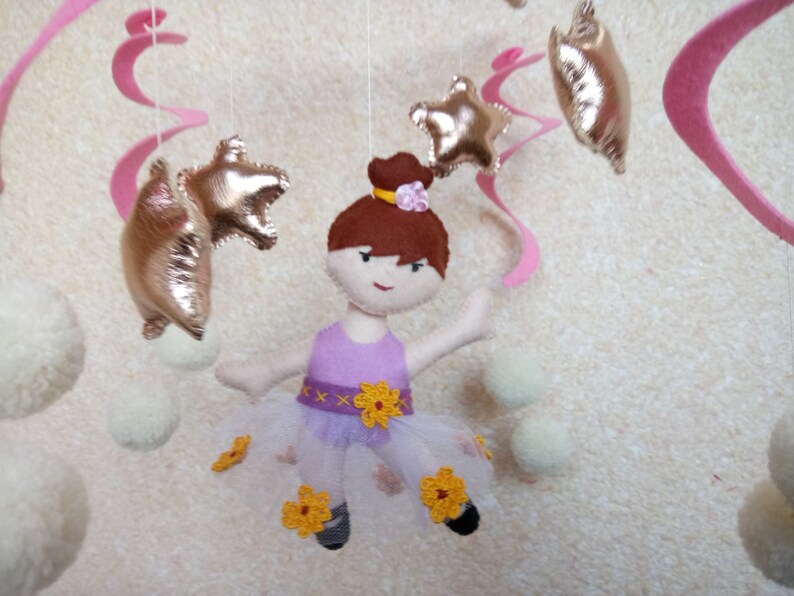 Ballerina Mobile, Ballet Baby Mobile - Etsy