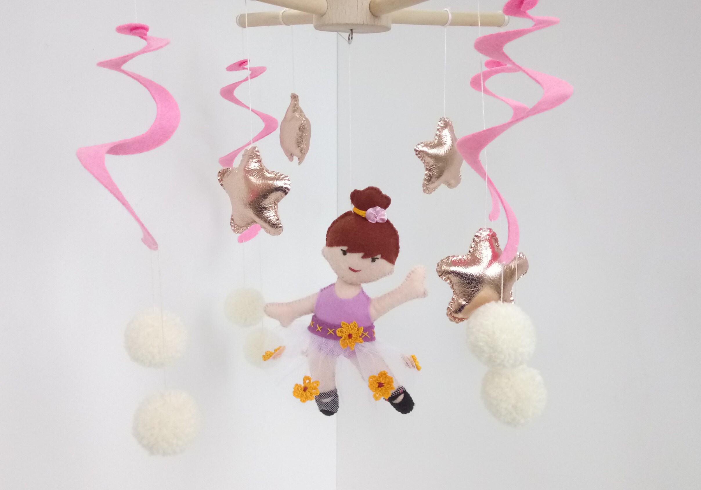 Ballerina Mobile, Ballet Baby Mobile - Etsy