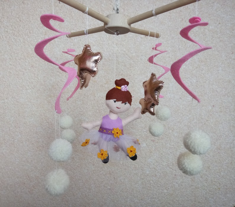 Ballerina Mobile, Ballet Baby Mobile - Etsy