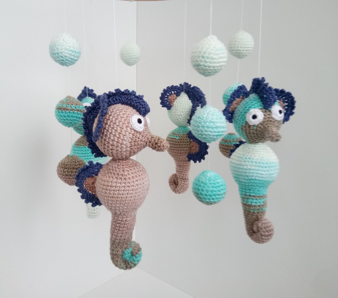 Ocean Mobile, Seahorse Mobile, Sea Life Mobile - Etsy