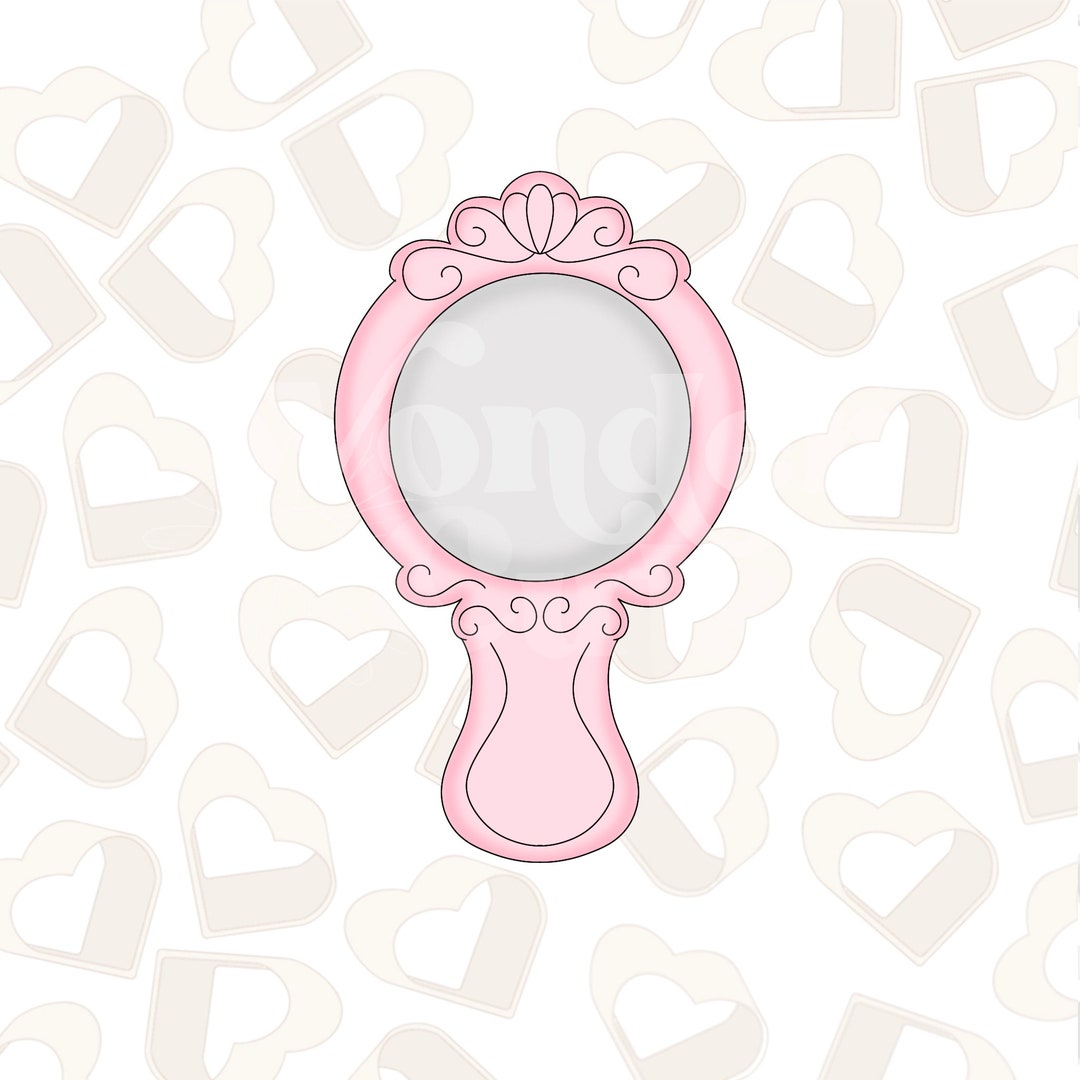 Hand Mirror Cookie Cutter - Doll Cookie Cutter - Etsy
