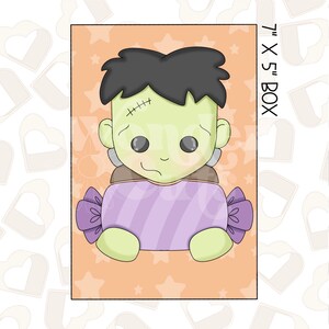 Candy Halloween Characters - Set of 2 Cookie Cutter - Halloween Cookie ...