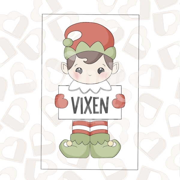 Elf Cookie Cutter - Etsy