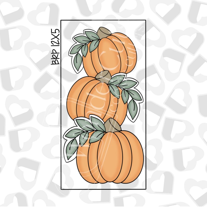 Pumpkin Stack Cookie Cutter Set - Etsy