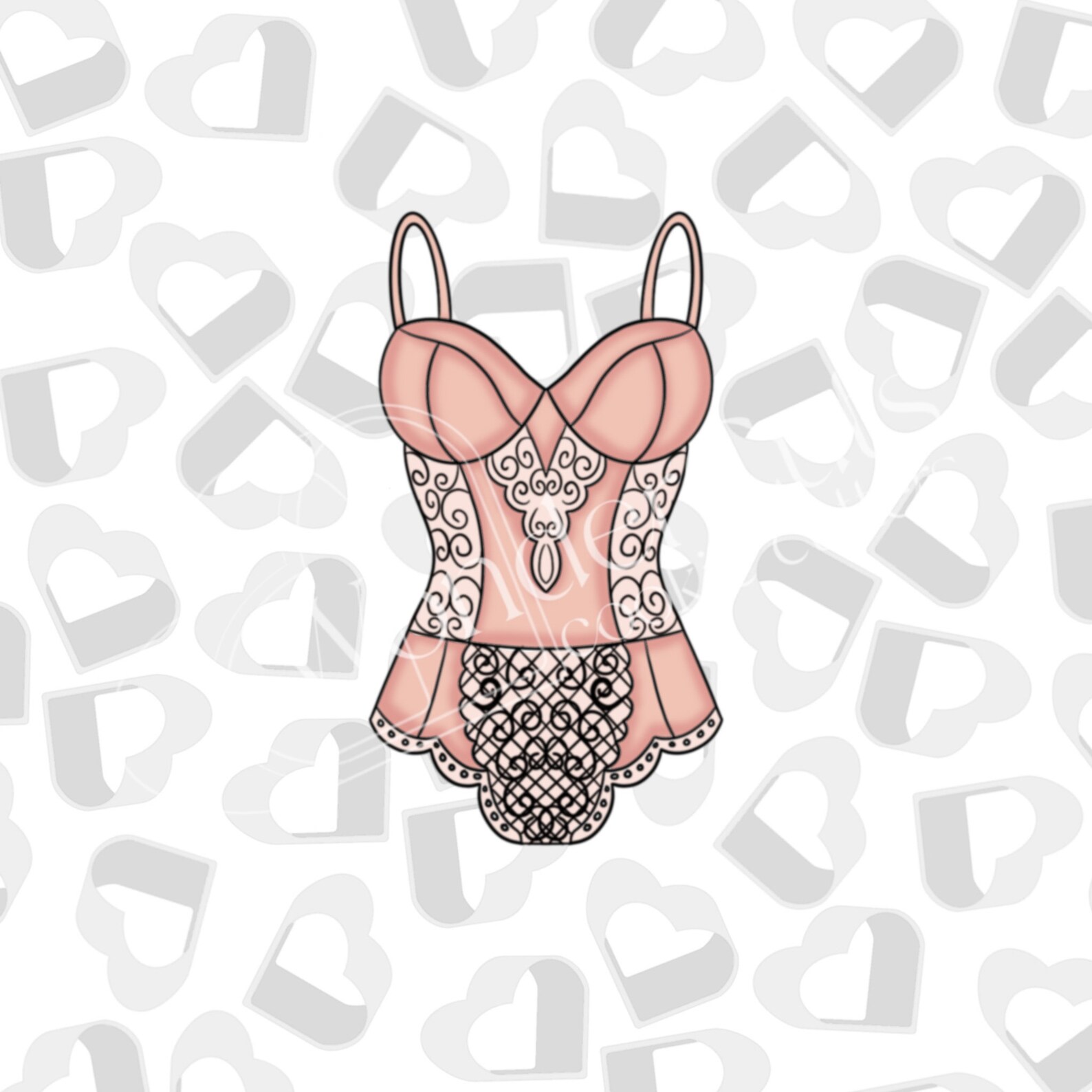 Lingerie-cookie Cutter-wedding-bachelorette | Etsy
