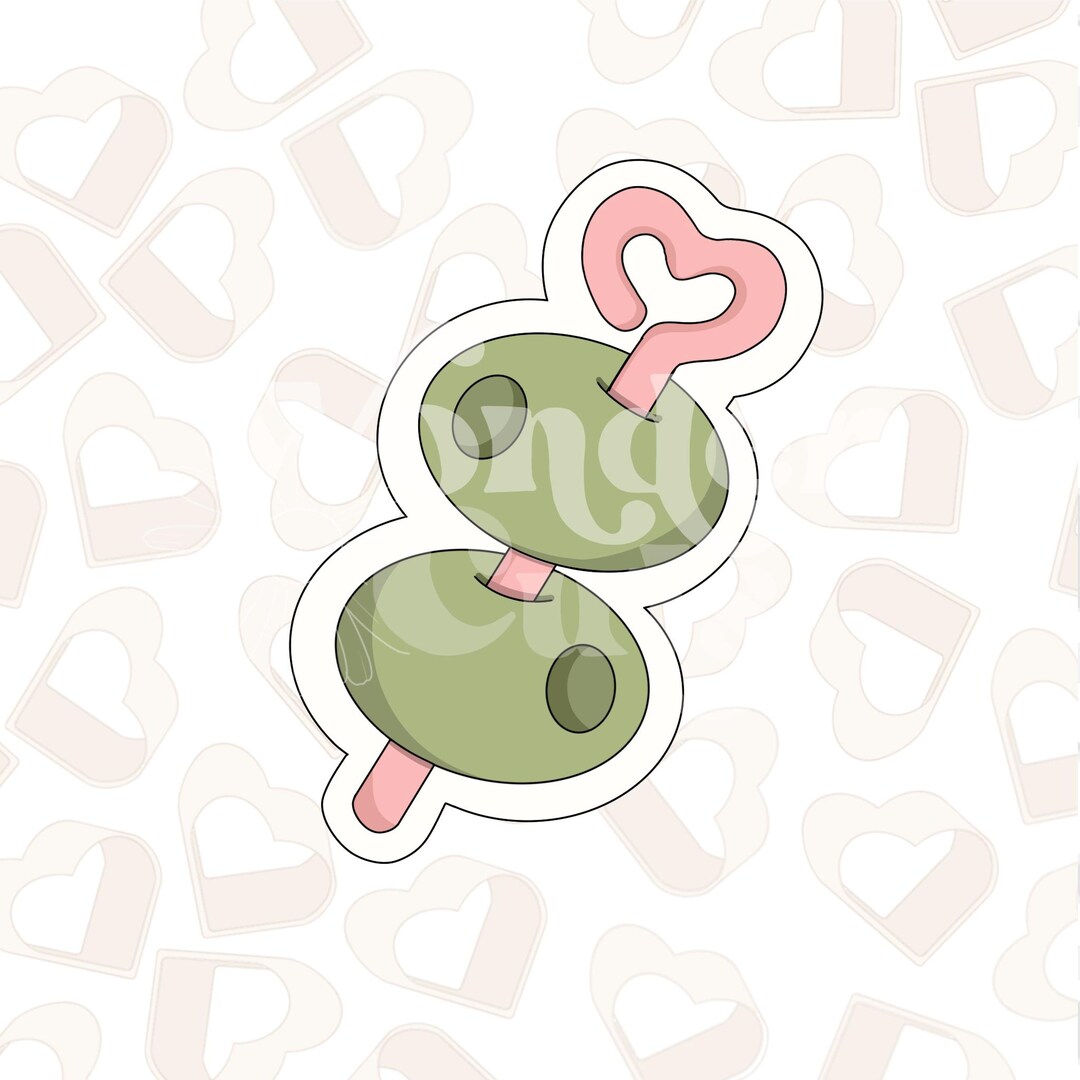 Toothpick Olives Cookie Cutter- Tini Bit Older Cookie Cutters ...