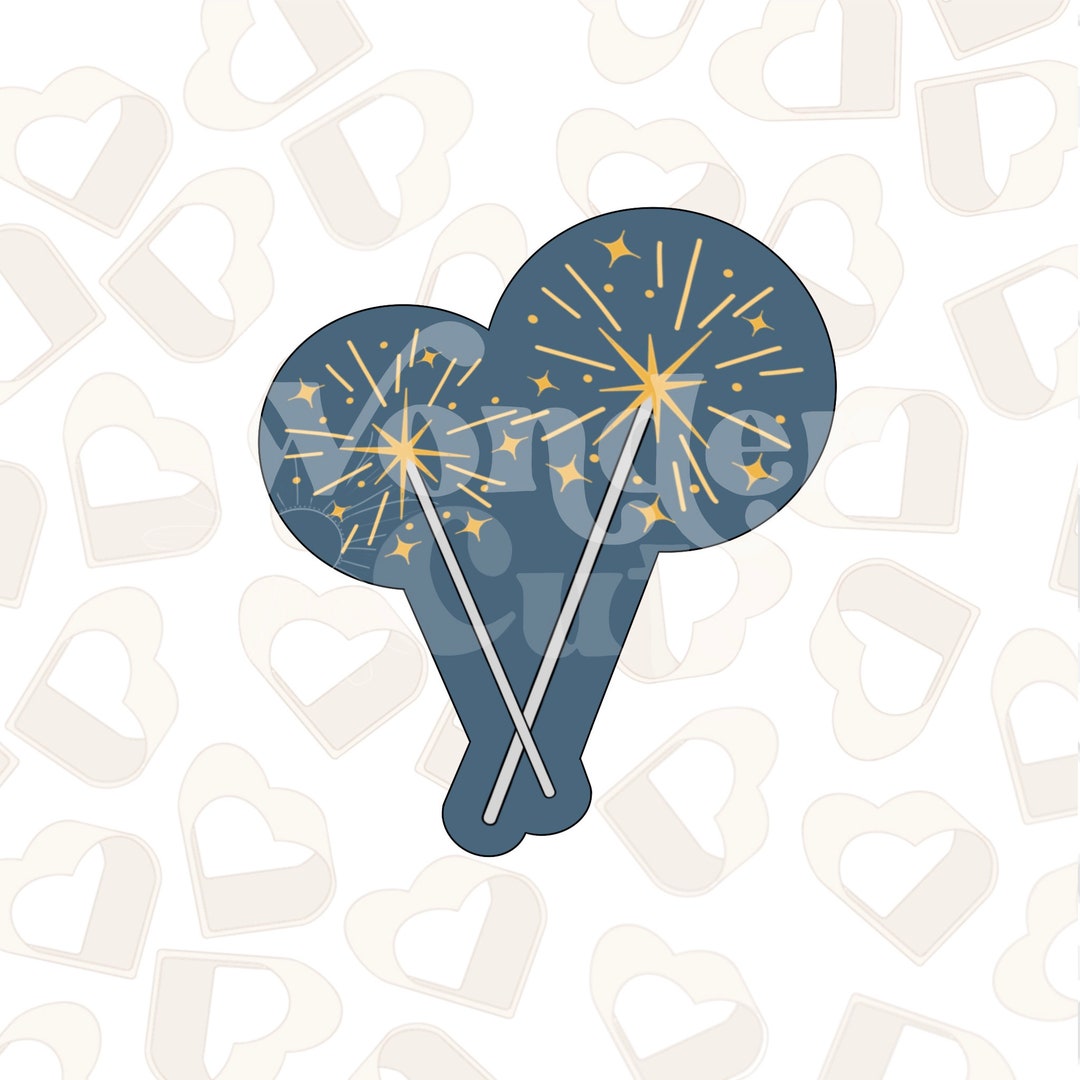 Sparklers Cookie Cutter-fourth of July Cookie Cutter - Etsy