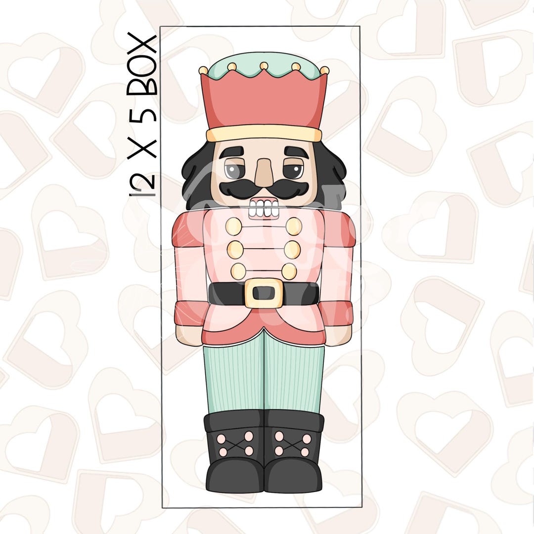 Build-a-nutcracker Set of 3 Cookie Cutter- Christmas Cookie Cutters ...
