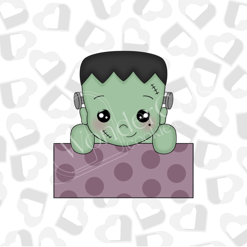 Frankenstein Name Plaque Cookie Cutter - Etsy
