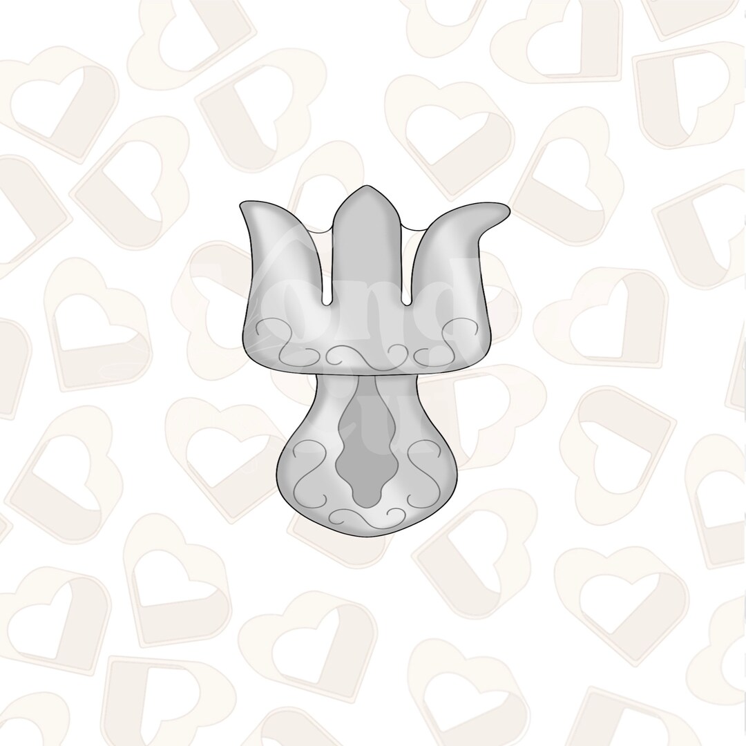 Chubby Mermaid Fork Cookie Cutter- Under the Sea Cookie Cutter ...