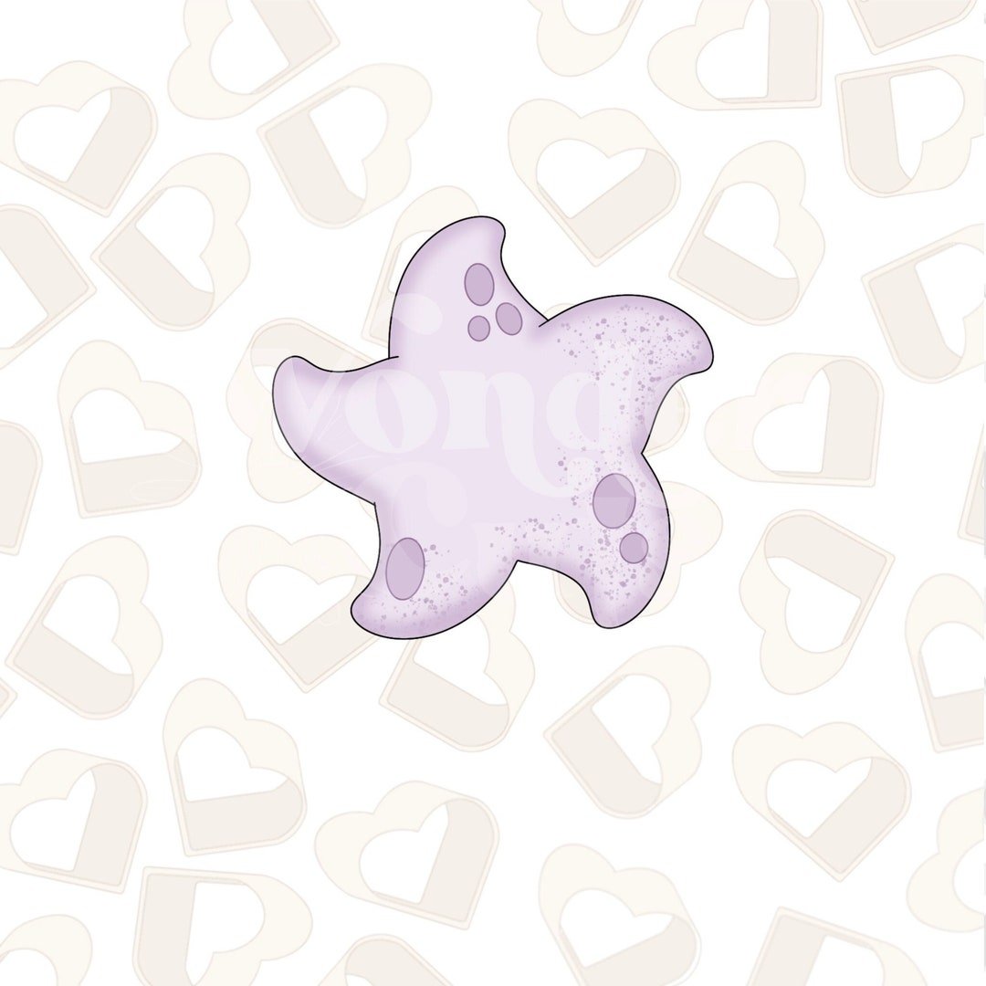 Starfish Cookie Cutter- Under the Sea Cookie Cutter - Mermaid Cookie ...
