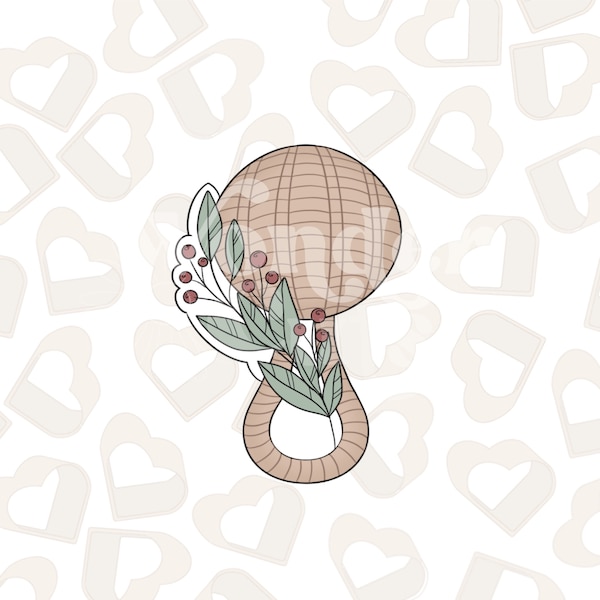 Baby Rattle Cookies - Etsy