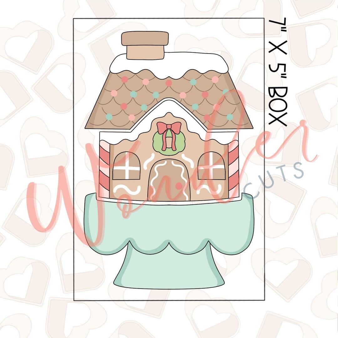 Build A Gingy House Cookie Cutter Set- Set of 3- Christmas Cookie ...