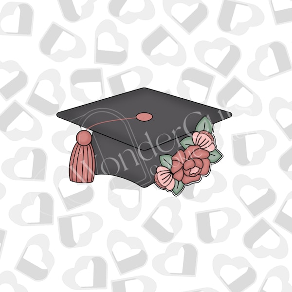 Floral Grad Cap - Etsy