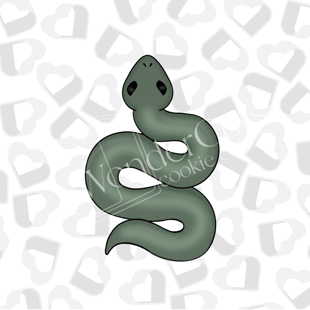 Snake With Cutouts Cookie Cutter - Etsy