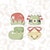 Gumdrop Gang Set of 4 Mini Cookie Cutter Christmas Cookie Cutters - Etsy