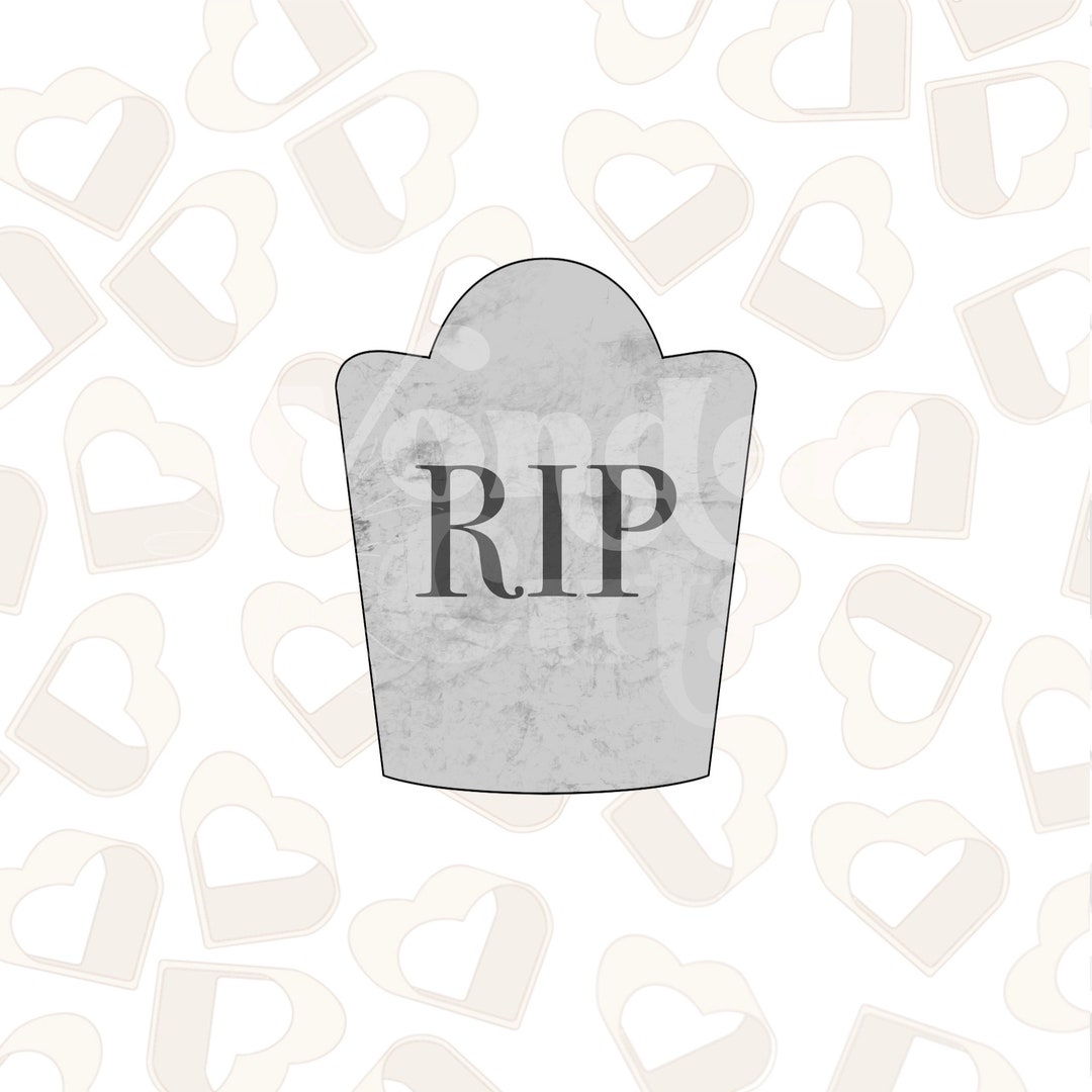 Tombstone Cookie Cutter - Halloween Cookie Cutters - Etsy