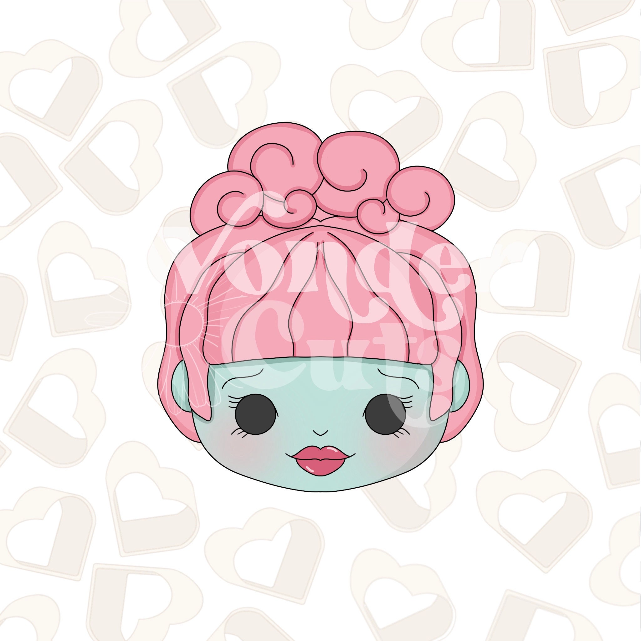 Dead Pageant Girl Cookie Cutter- Halloween Cookie Cutters - Etsy