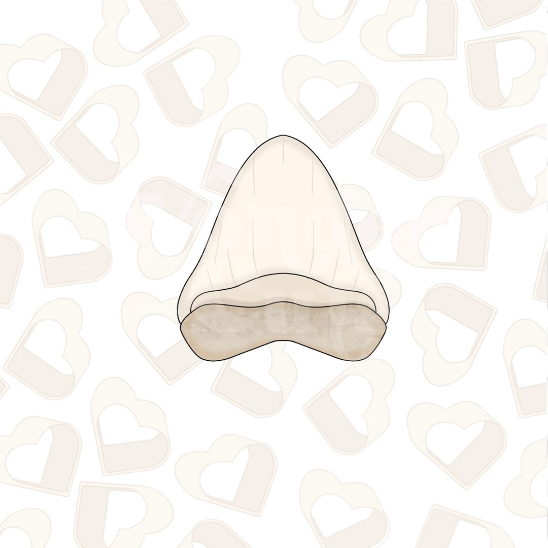 Shark Tooth Cookie Cutter- Shark Cookie Cutter - Etsy