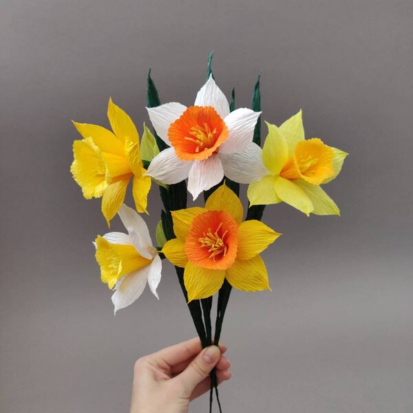 Paper Daffodil - Etsy