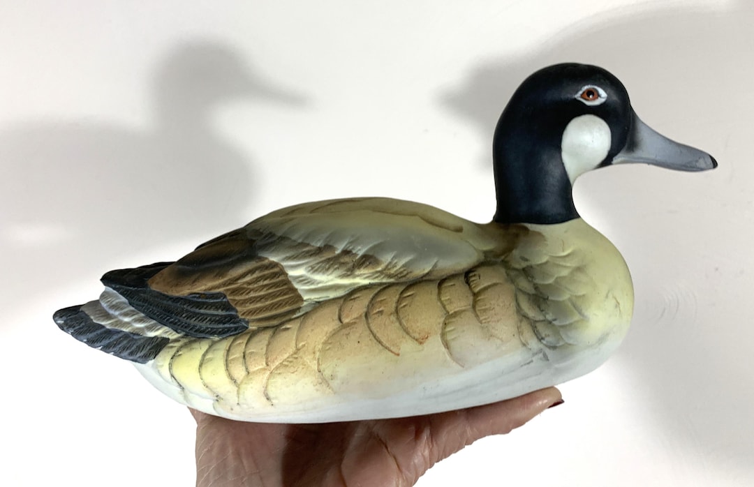 Vintage Collectible ROYAL CROWN J. Byron Ceramic Duck Hand Painted ...
