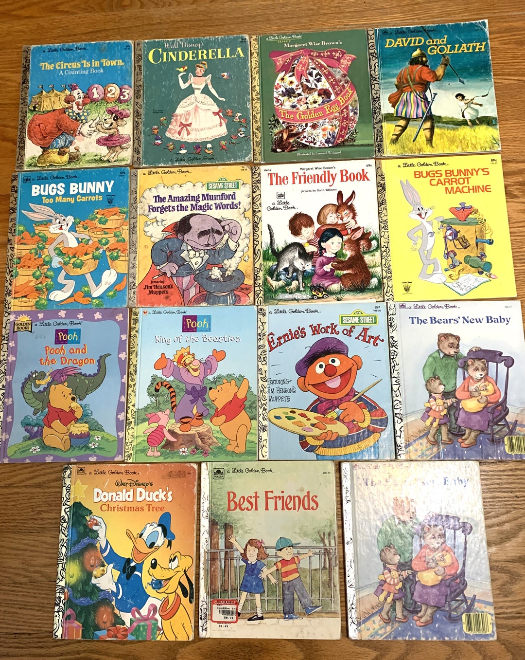 Destash Vintage Collection of Little Golden Books All Published Before ...