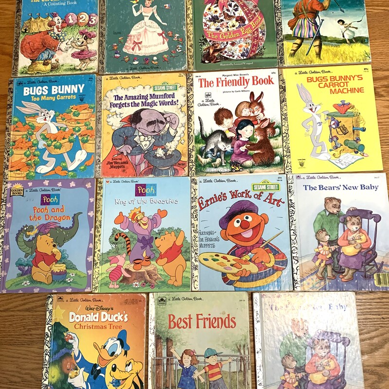 Golden Books Vintage - Etsy