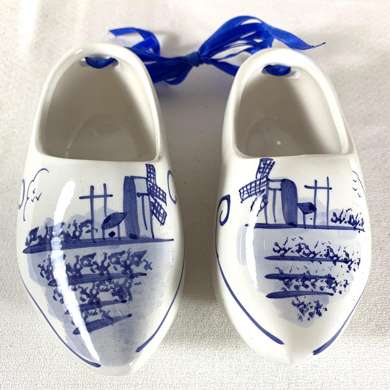 Wall Hanging Dutch Clogs - Etsy