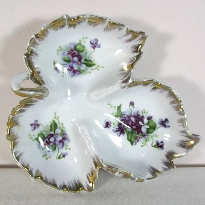 Vintage Violet Dish - Etsy