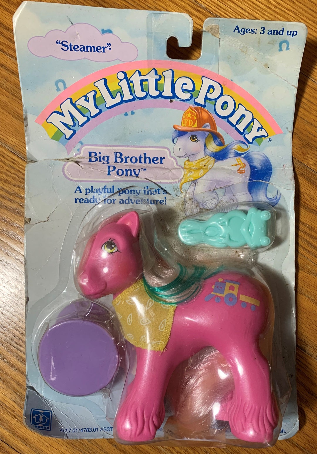 My Little Pony MLP 1987 Big Brother Pony STEAMER New Old Stock - Etsy