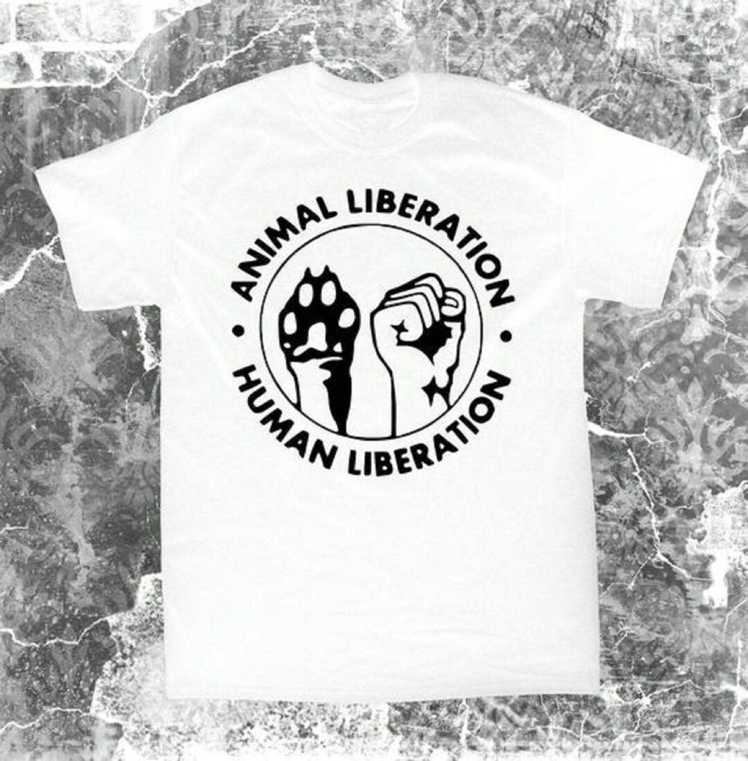 Animal Liberation - Human Liberation Animal Rights T SHIRT - Etsy