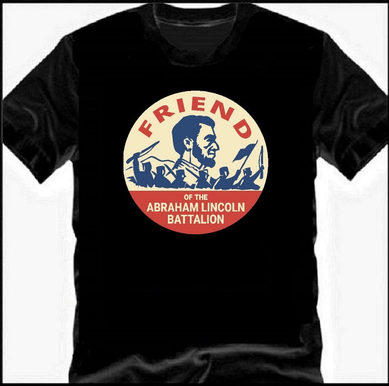 Abraham Lincoln Brigade T-shirt - Etsy