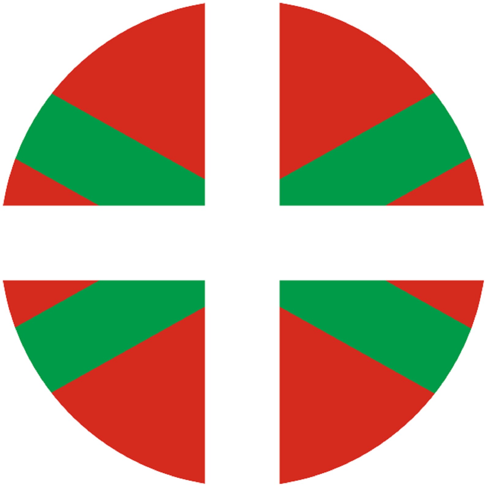 Euskadi Flag Basque Ikurrin Ikurrina Round Button Badge - Etsy