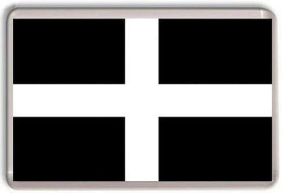 Cornwall Flag Saint Piran's Refrigerator Fridge Magnet - Etsy
