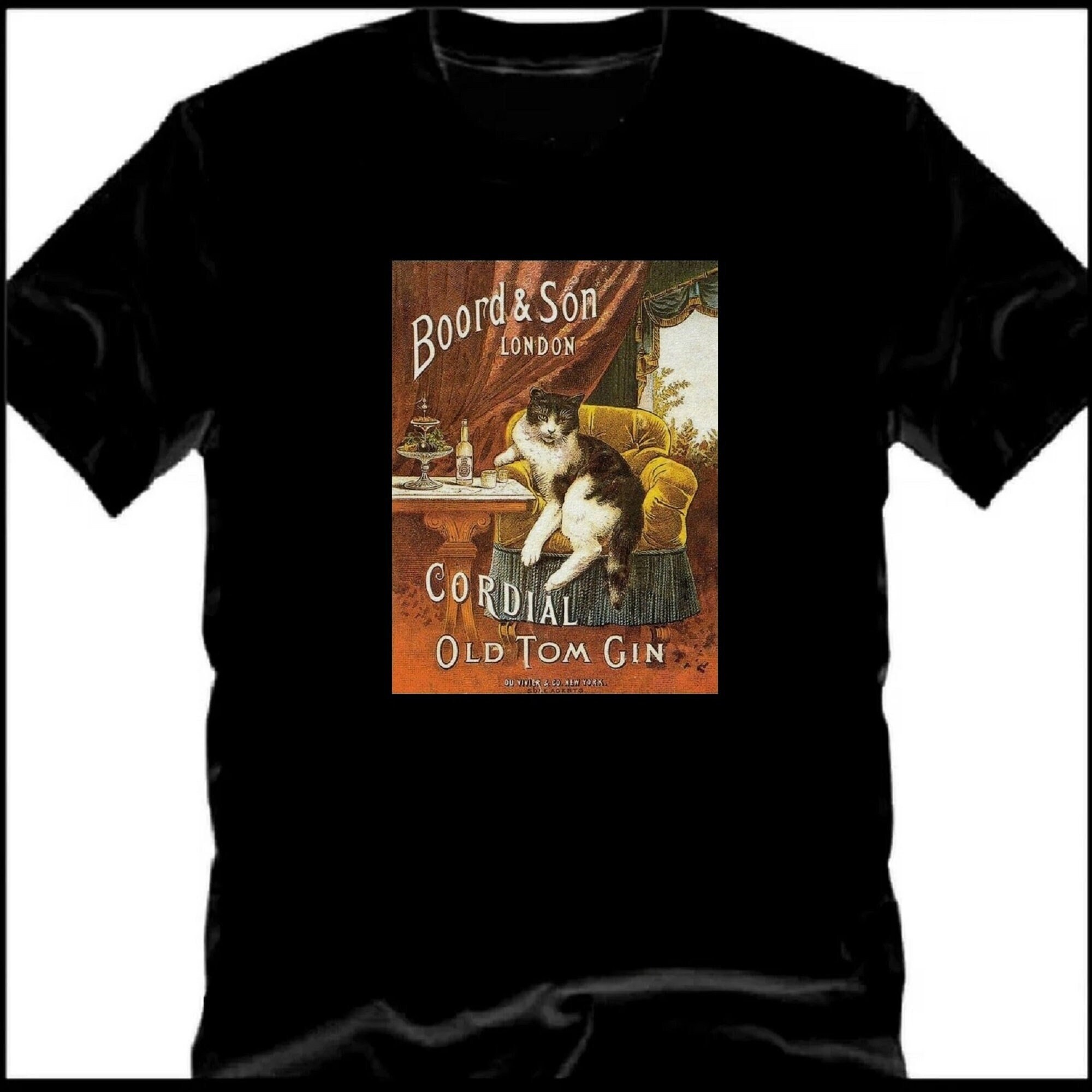 Old Tom Gin T-shirt - Etsy