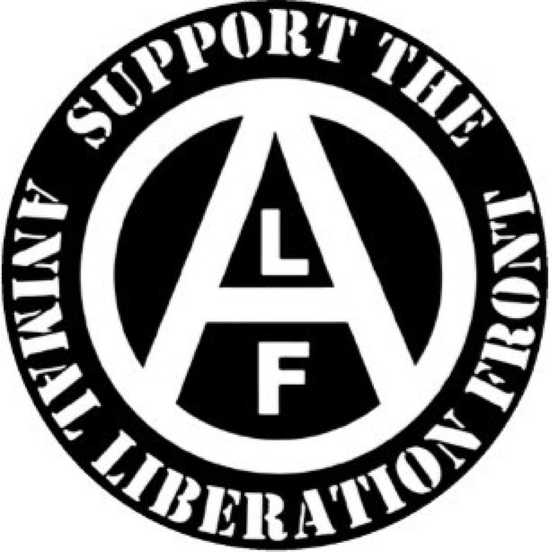 Support Animal Liberation Front Button Badge - Etsy