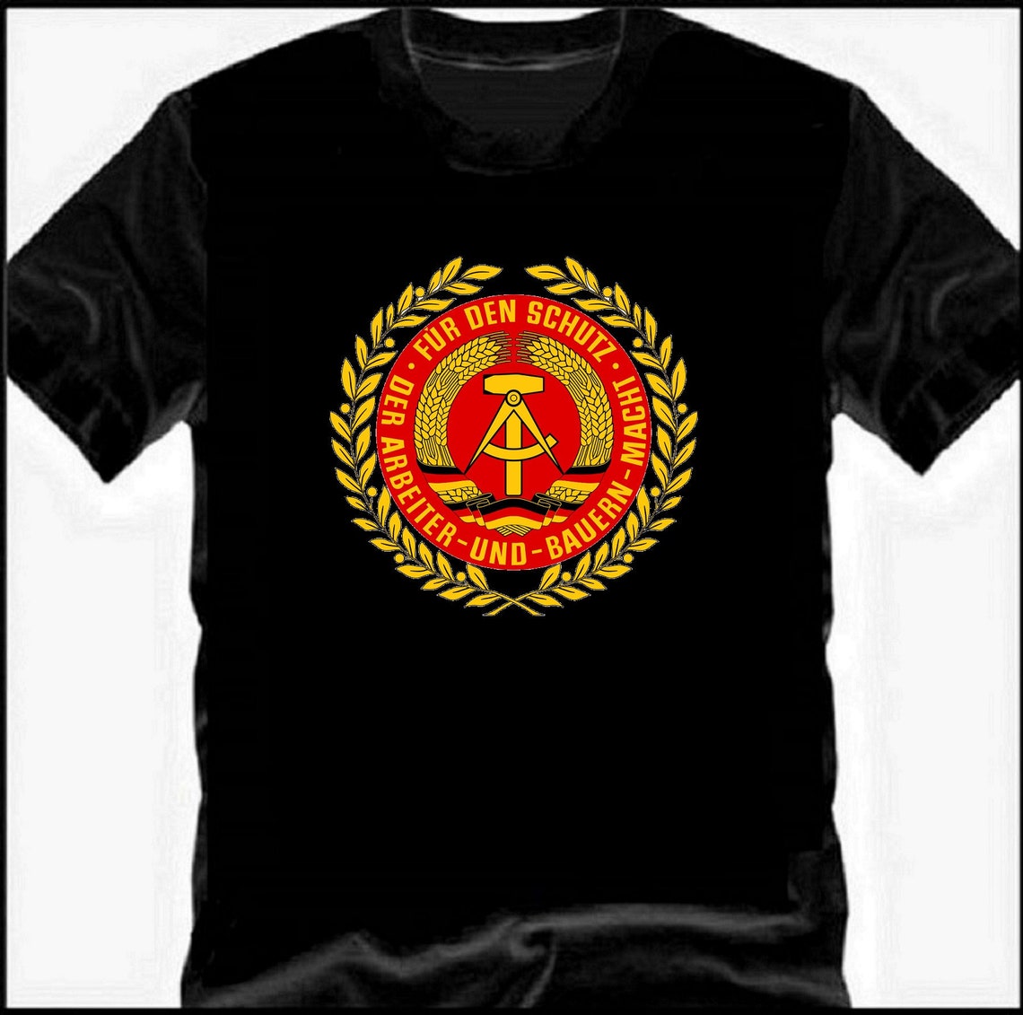 GDR DDR NVA Emblem German East Germany T-shirt - Etsy