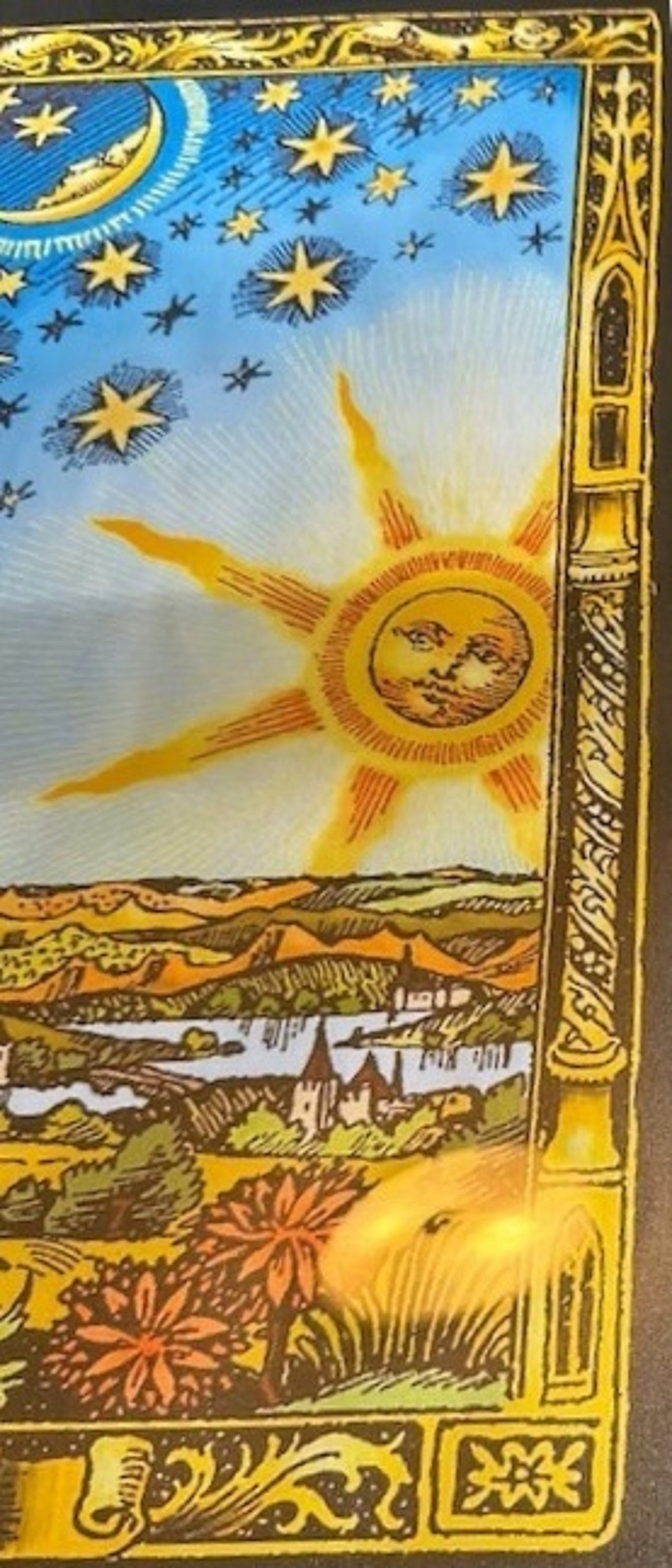 Flammarion Engraving Astronomy Alchemy Spiritual Art Poster Print - Etsy