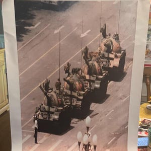 Tank Man Tankman Tiananmen Square Fabric Print Poster - Etsy Canada