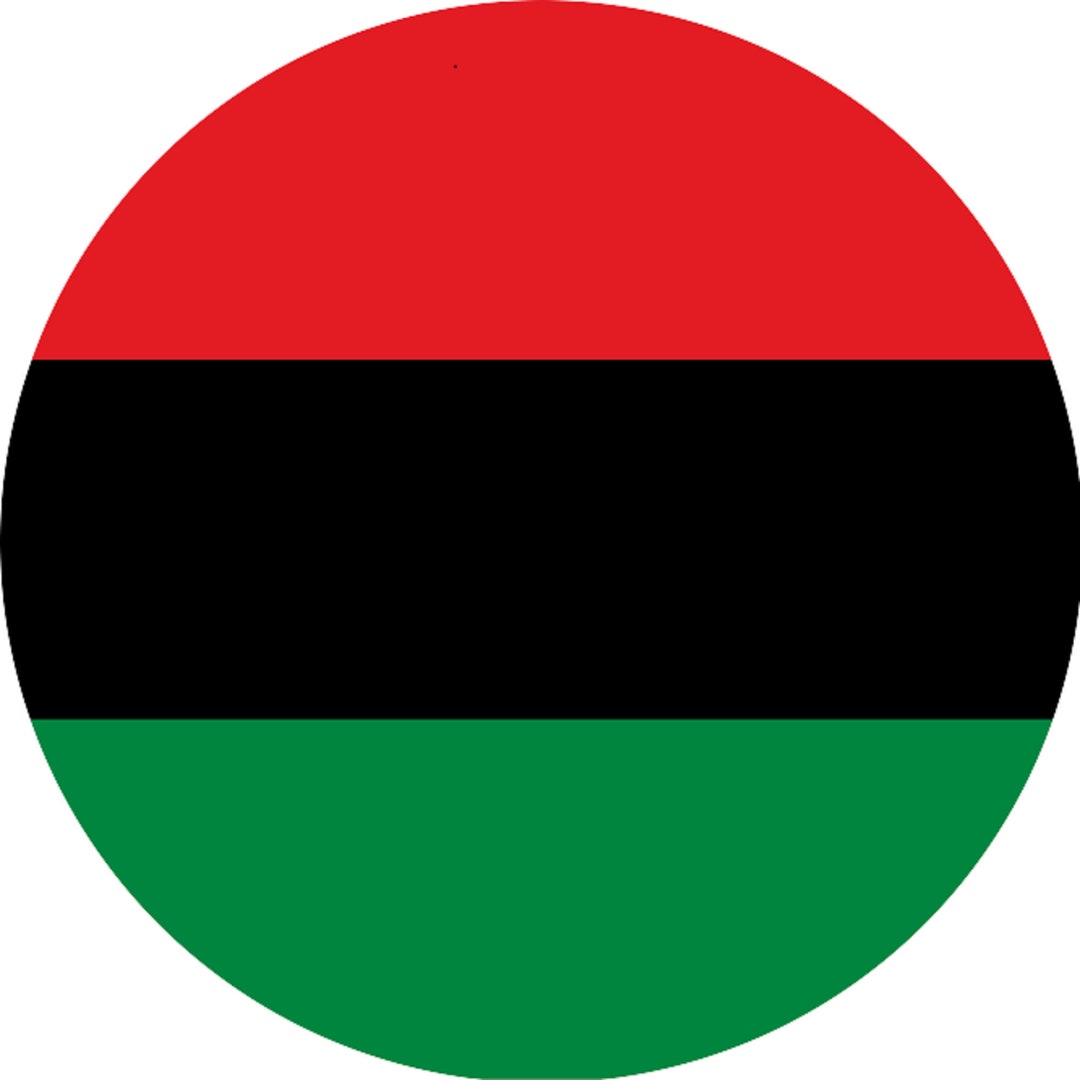 Red Black Green Pan-african Flag Reproduction Button Badge - Etsy