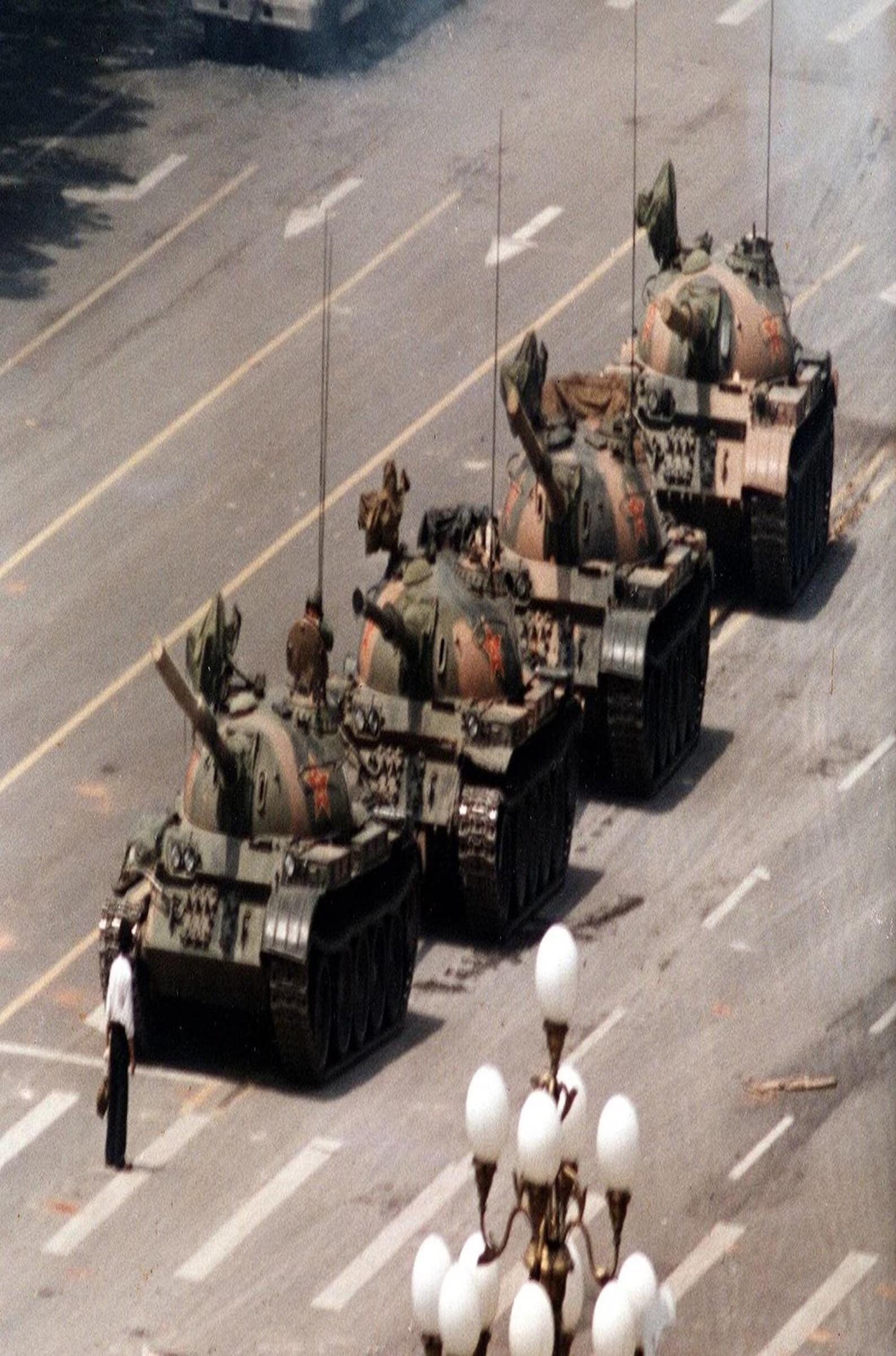 Tank Man Tankman Tiananmen Square Fabric Print Poster - Etsy Canada