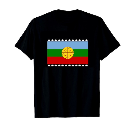 Flag of the Mapuches Bandera Mapuche Flag T-shirt | Etsy