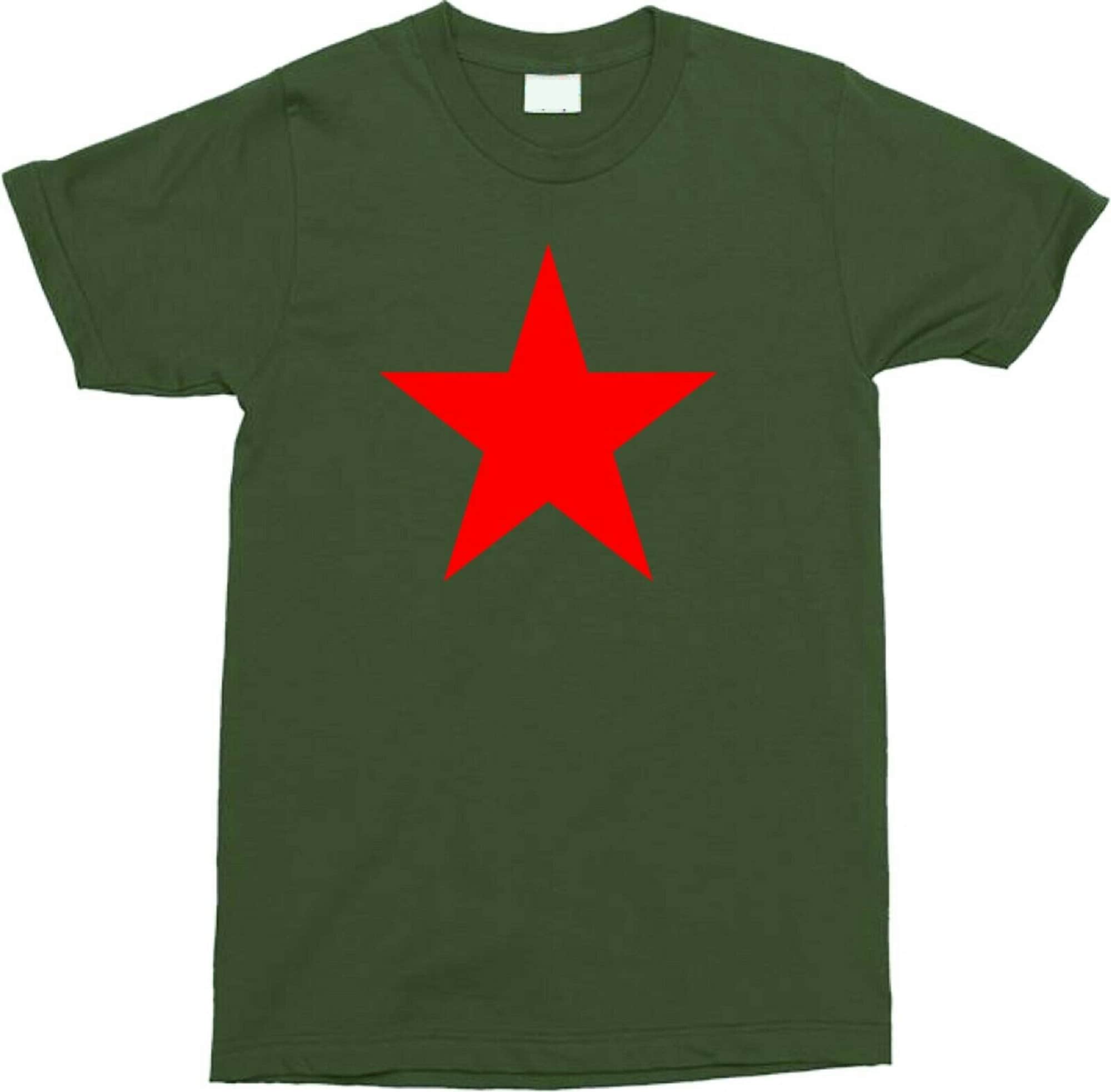 Communist Soviet CCCP Red Star T Shirt - Etsy