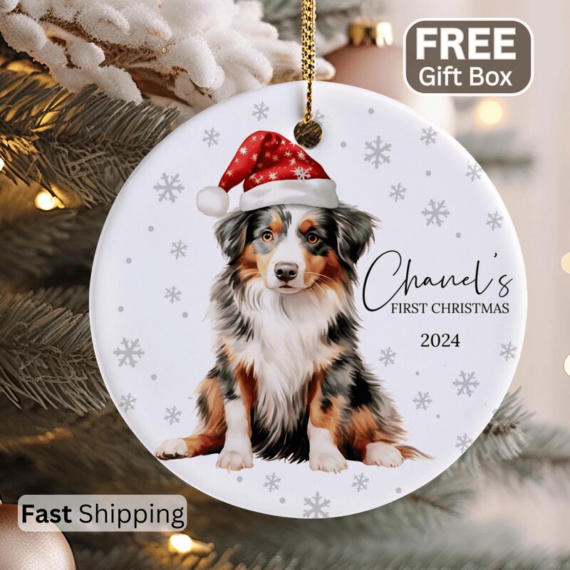 Dogs First Christmas - Etsy