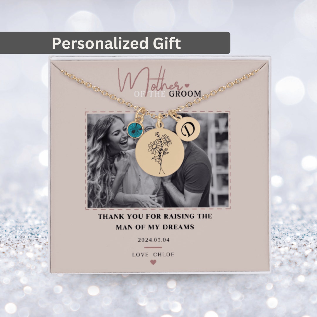 Mother of the Groom Necklace for Mother of the Groom Gifts From Bride ...